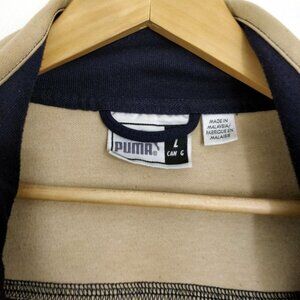 Puma | Jackets & Coats | Vintage Puma Varsity Stripe Spellout Jacket ...